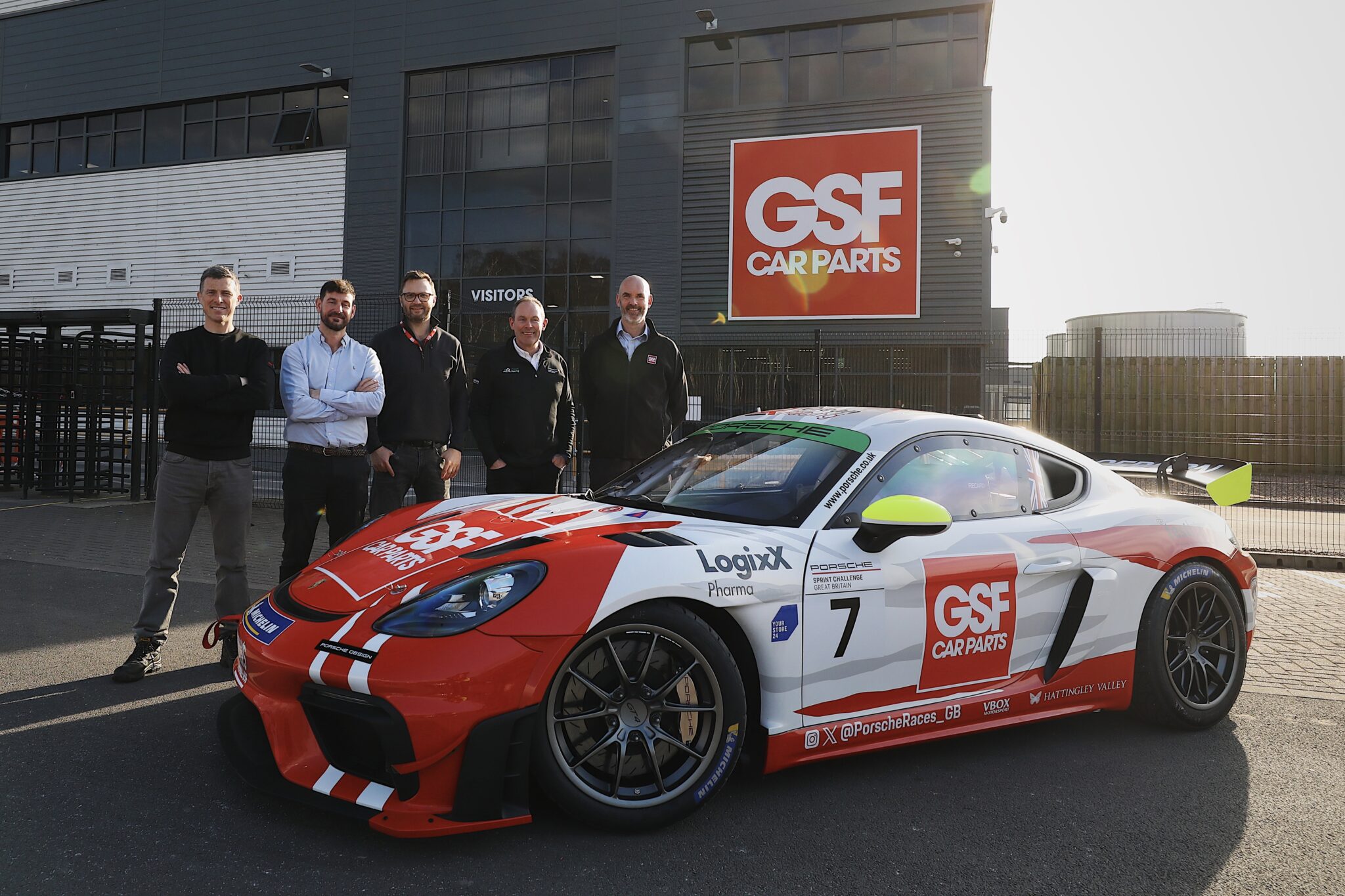 GSF Group | GSF Clean Racing: New partnership and 2025 Porsche Sprint ...