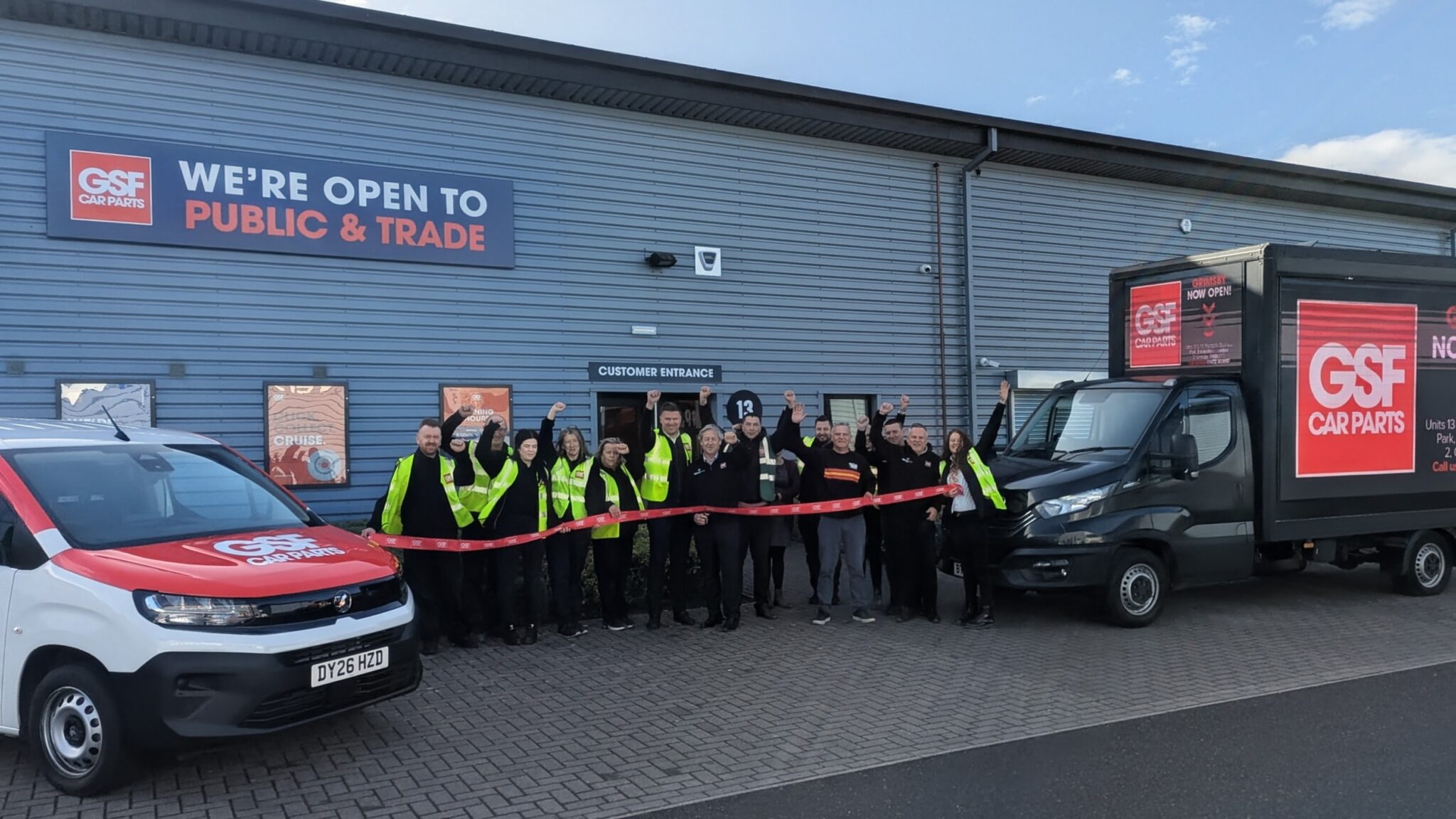 GSF Group | GSF opens seventh new branch of 2026 in Grimsby - GSF Group